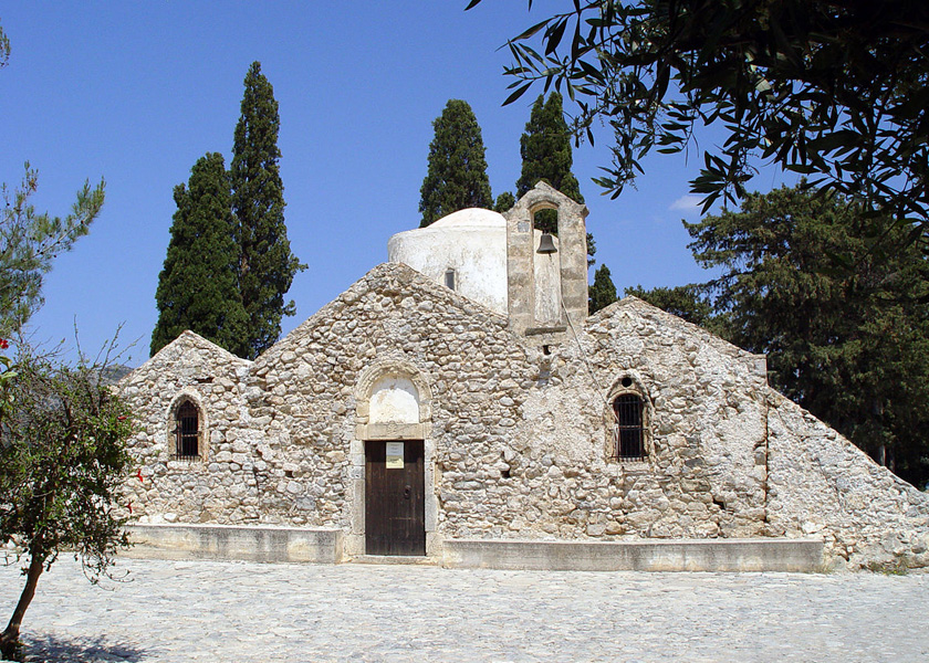 Panagia Kera Church Lasithi Crete - Church Panagia Kera Kritsa Lasithi ...
